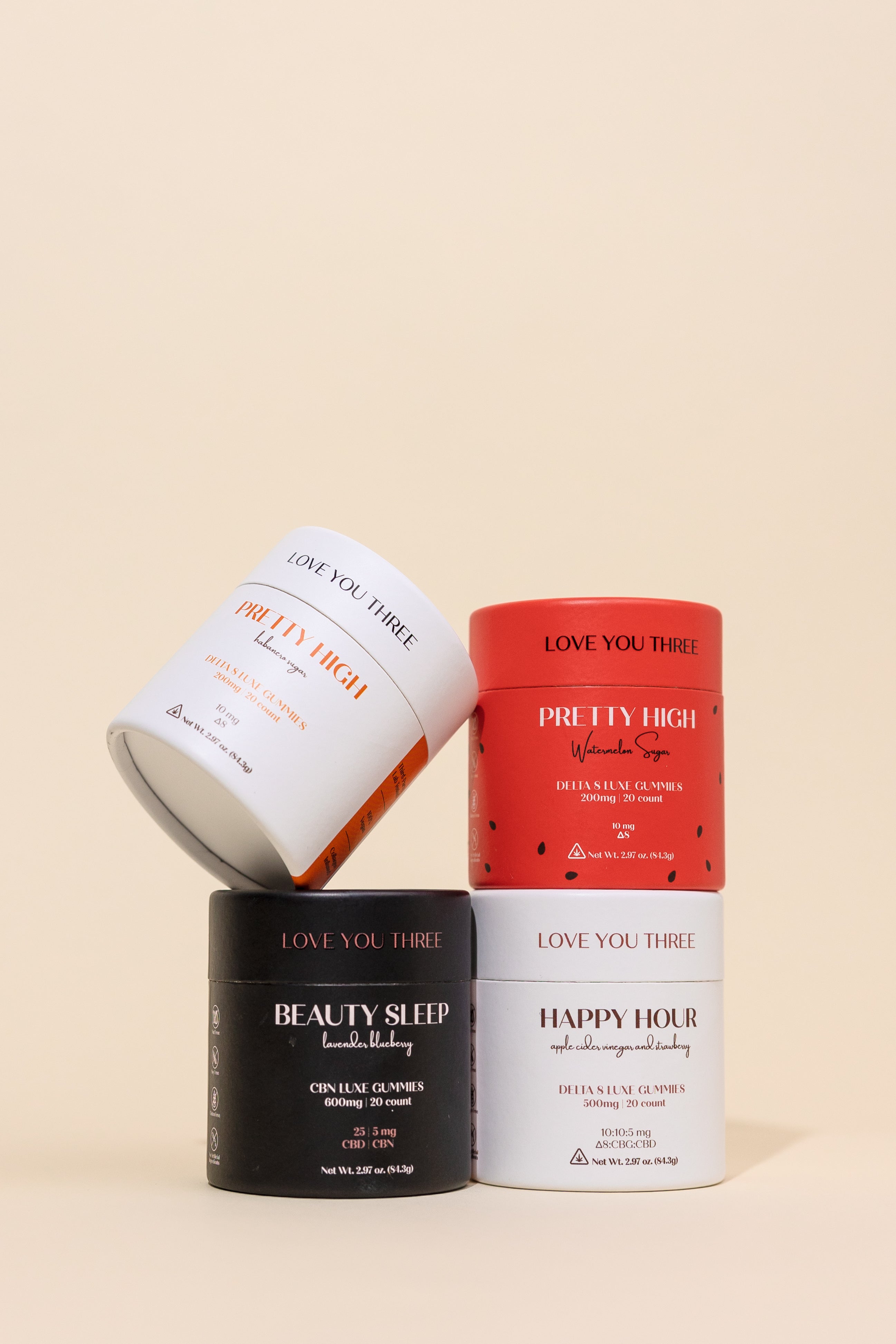 Luxe Gummies and Tinctures – Love You Three